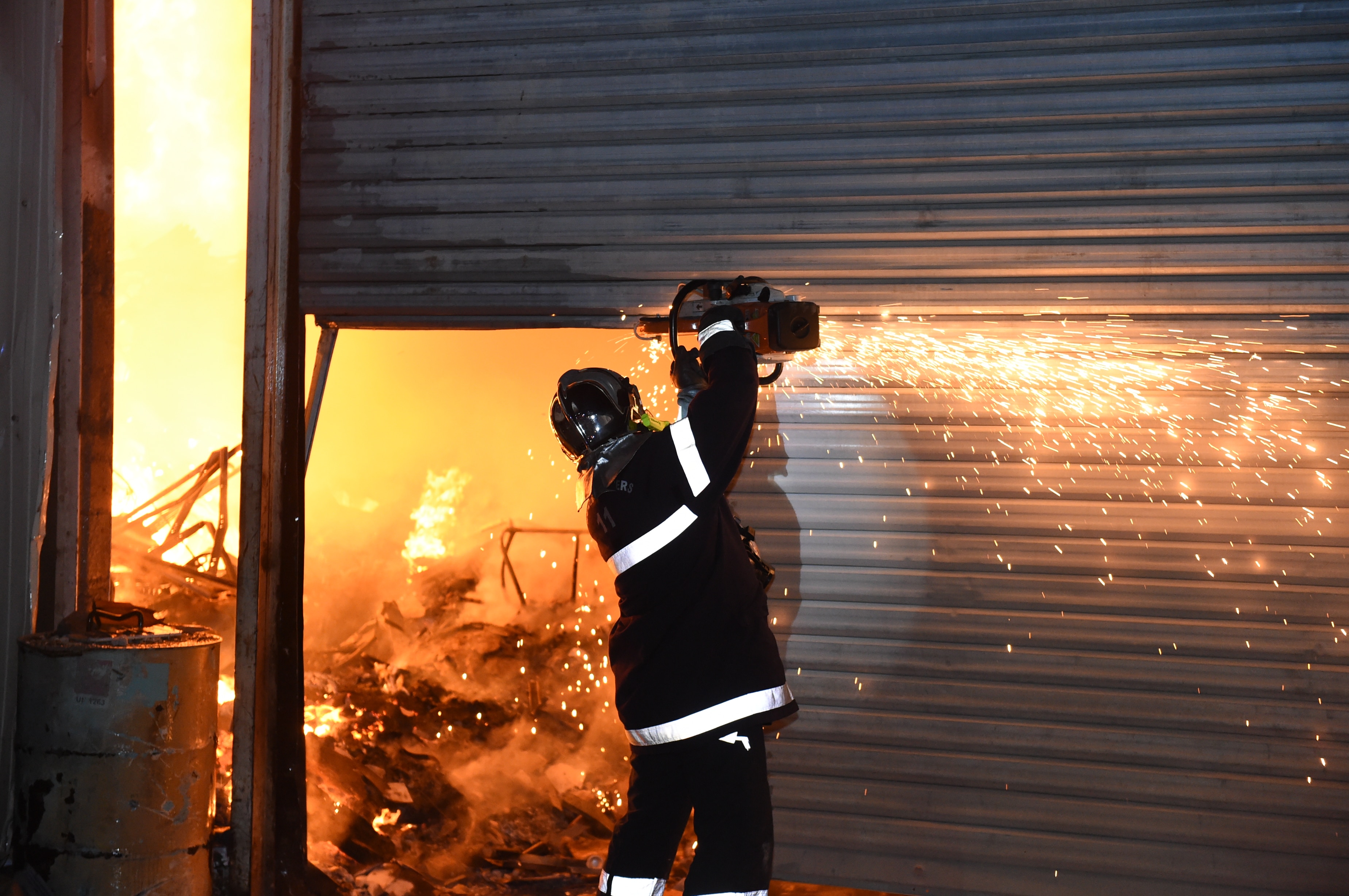incendies de bâtiments - SDIS11